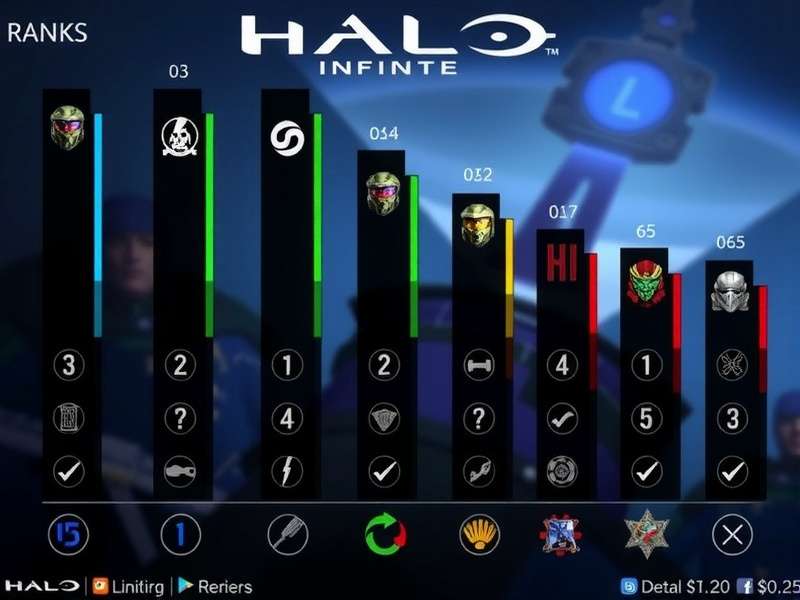 Halo Infinite Ranks Chart - Halo Infinite